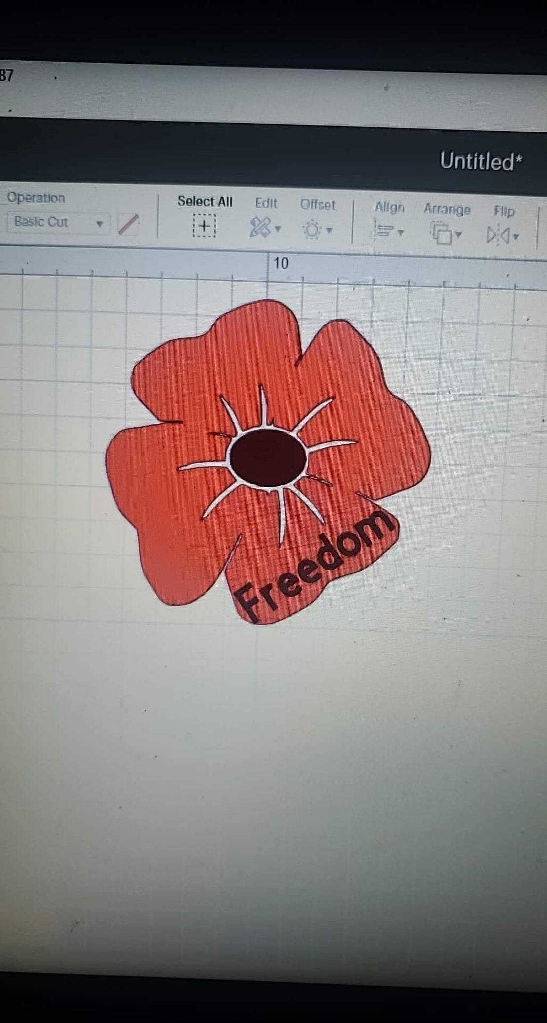 Poppy Decal - Etsy