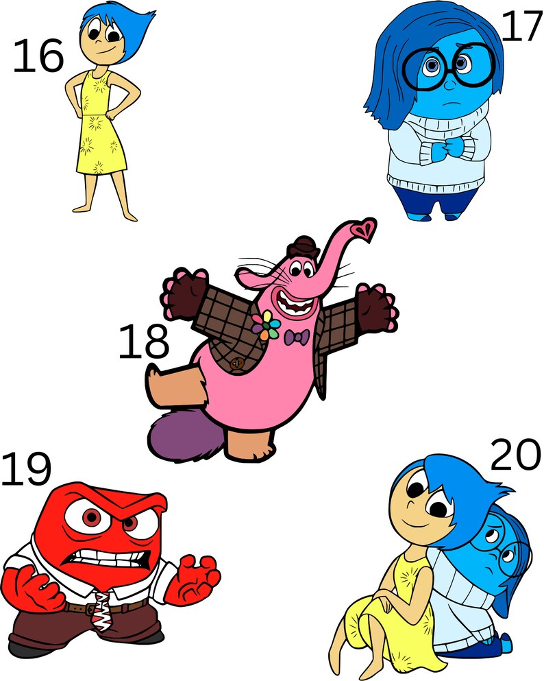 Inside Out Stickers - Etsy