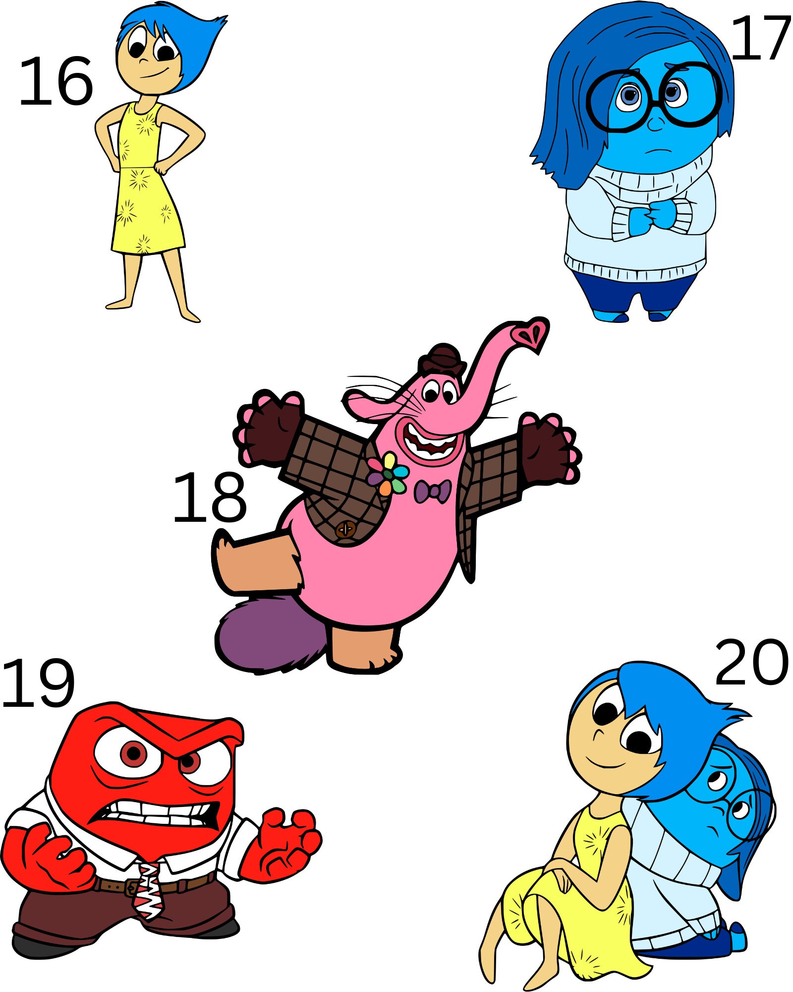 Inside Out Stickers - Etsy