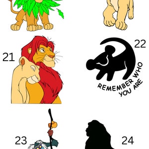 Lion King Stickers - Etsy