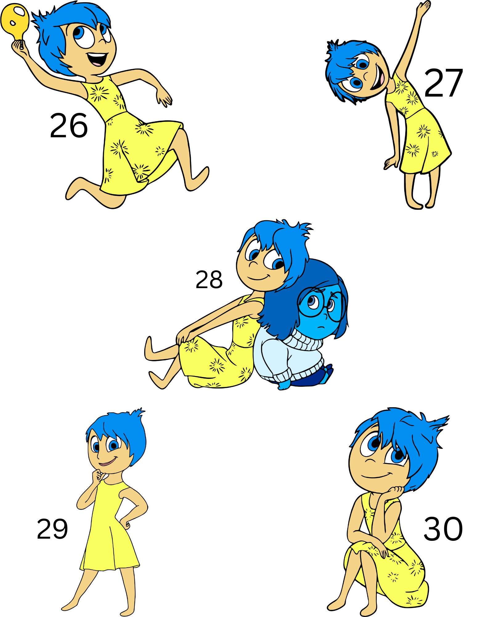 Inside Out Stickers - Etsy