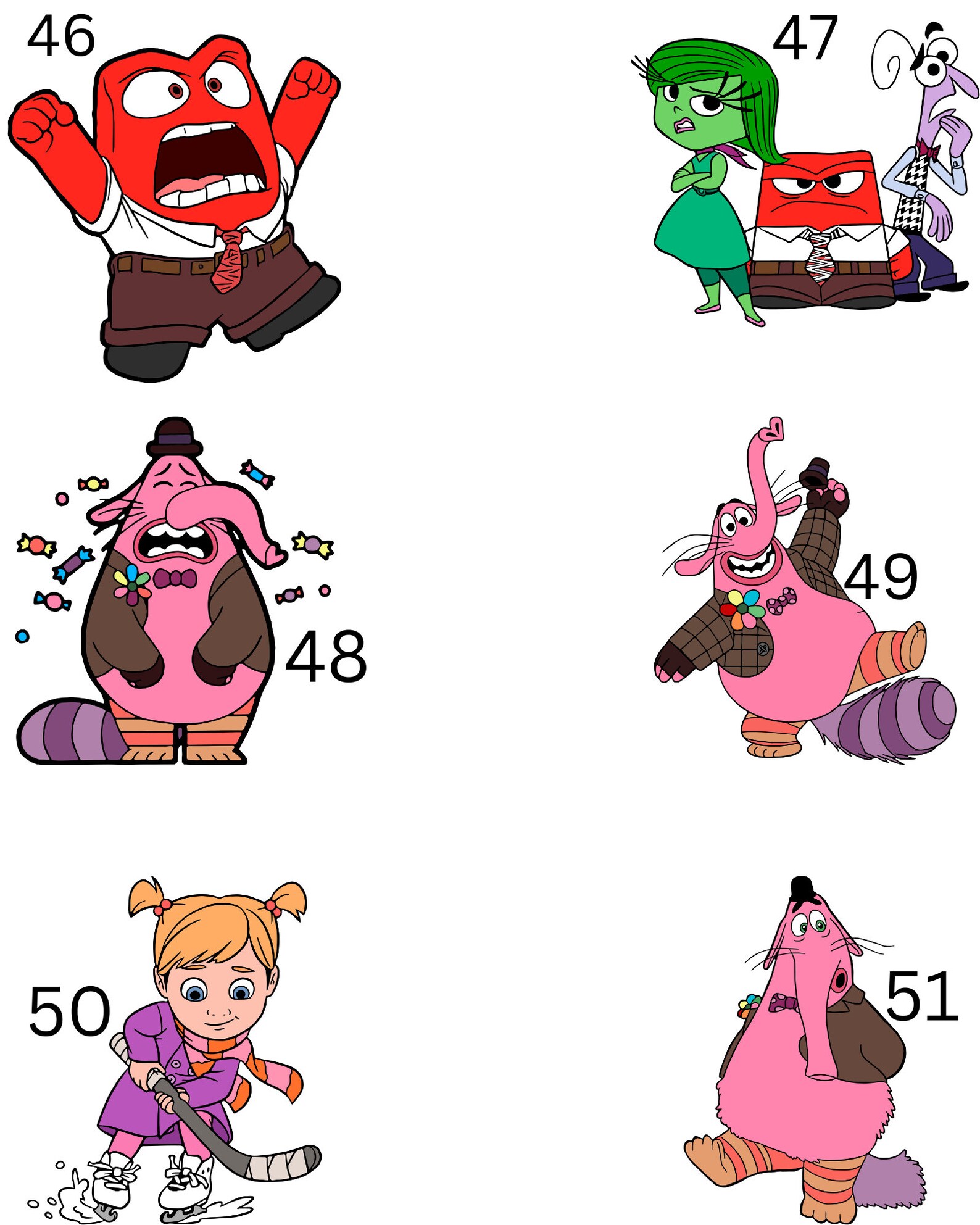 Inside Out Stickers - Etsy