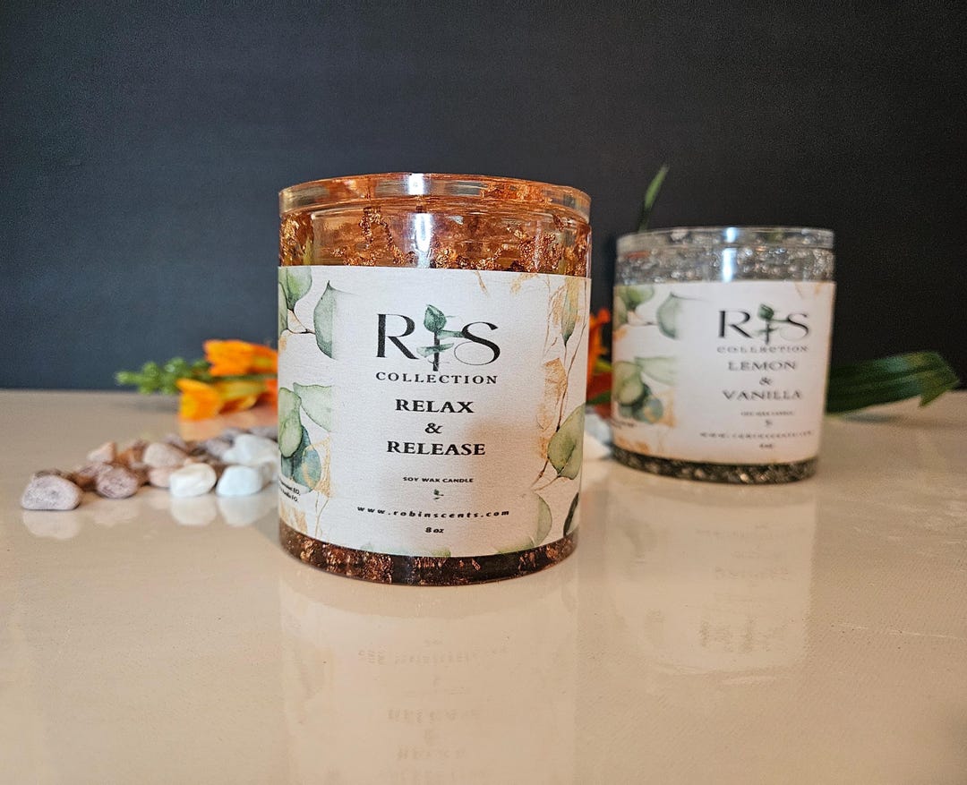 Luxy Resin Vessel With Essential Oil Candle - Etsy