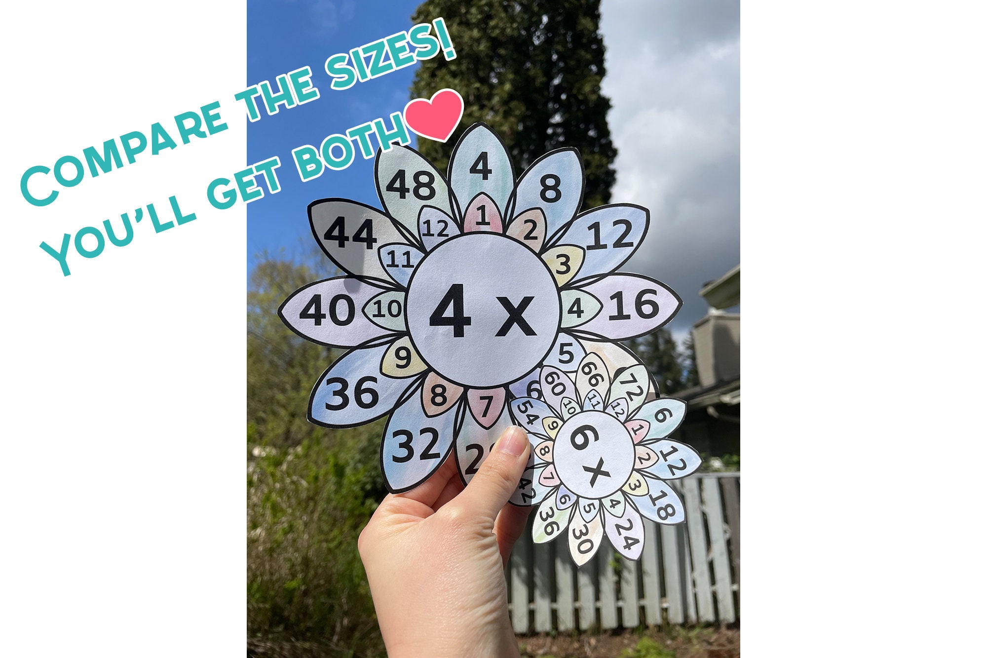 Printable Waldorf Times Table Worksheetmath Activity Sheetsmath ...