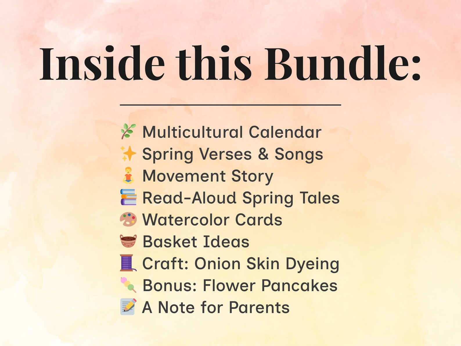 Waldorf Spring Bundle – Nature Study, Crafts, Verses (grades 1–3 ...