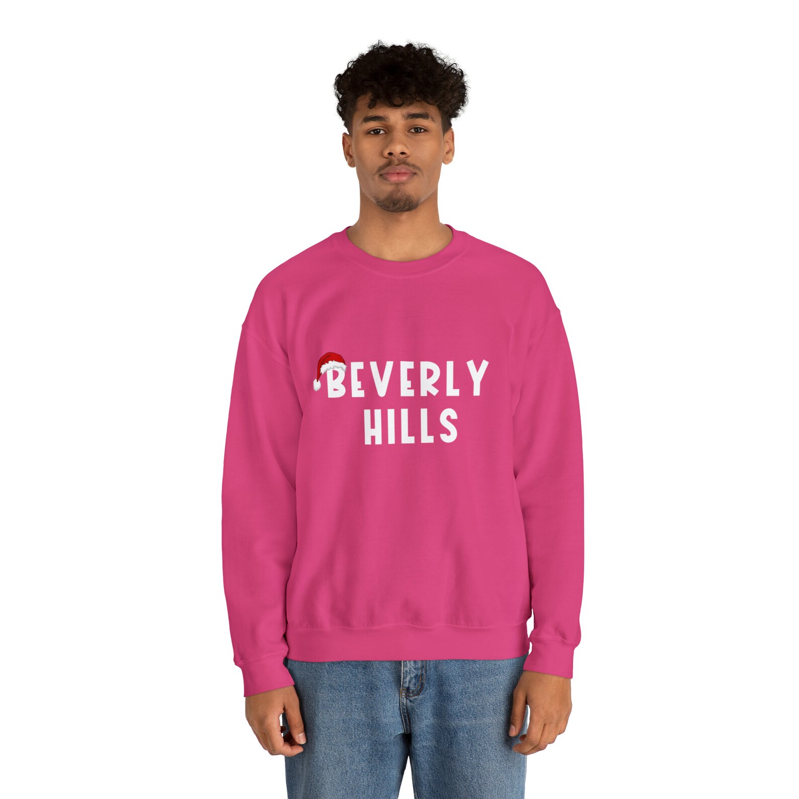 Beverly Hills Christmas Sweatshirt, Beverly Hills 90210, Vintage ...