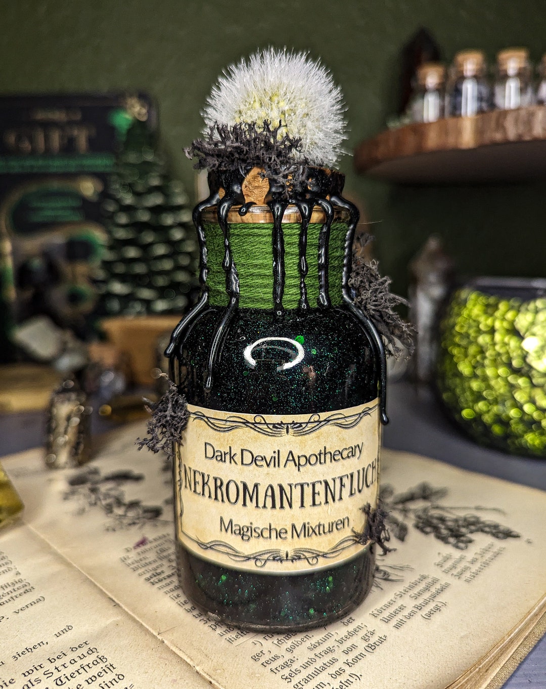 Necromancer's Curse Gothic Macabre Magical Mixtures Magic Dnd LARP ...