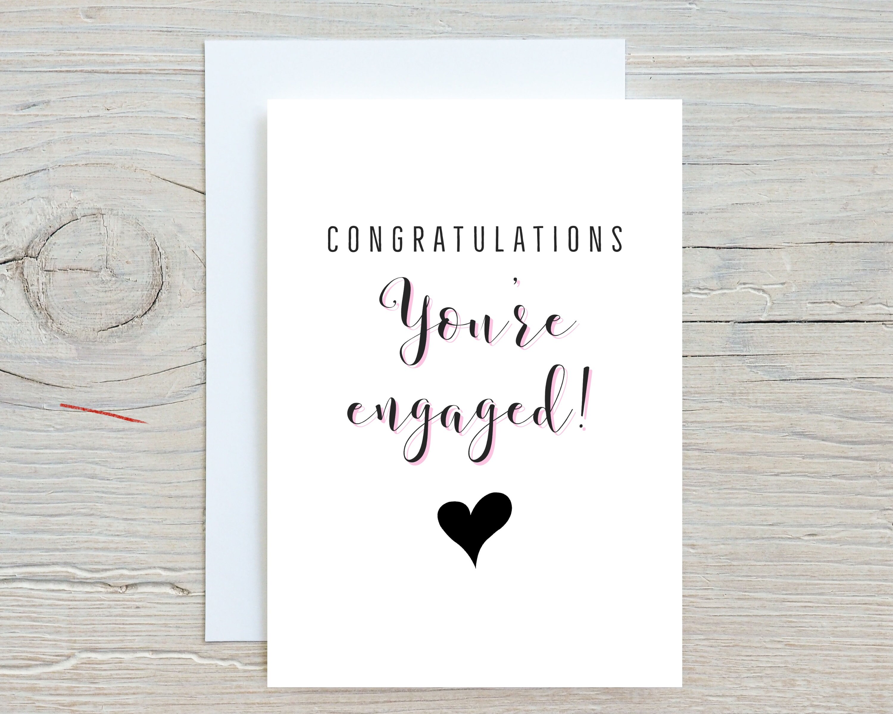 Engagement Card Congratulations You re Engaged Card Size Etsy engagement-card-congratulations-you-re-engaged-card-size-etsy
