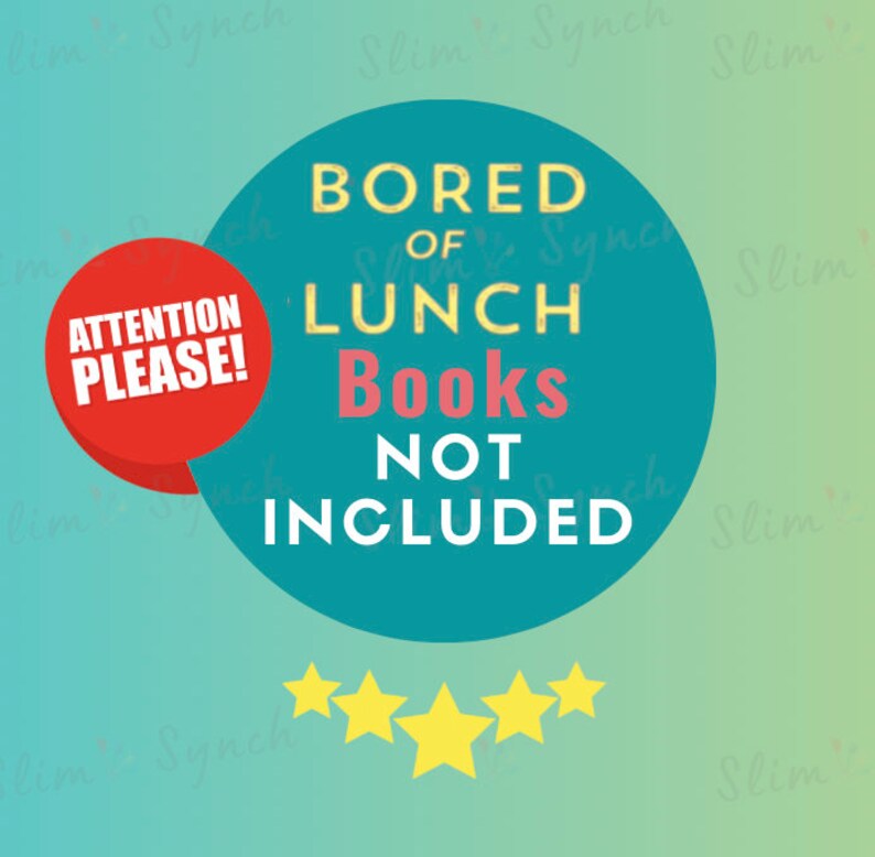 NEW Bored of Lunch STICKERS for the 'even Easier' Individual Slimming ...