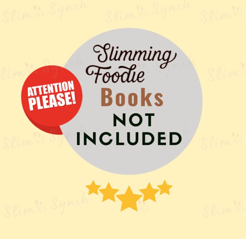 Slimming Foodie STICKERS for Easy Meals Every Day ' Pre-calculated ...