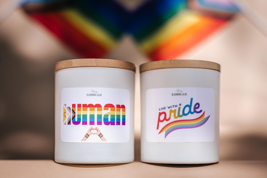 Pride Month Special Edition Scentana Candle Co. Personalized Candles ...
