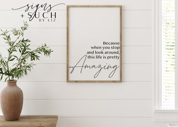 This Life is Pretty Amazing SVG Farmhouse Decor SVG - Etsy