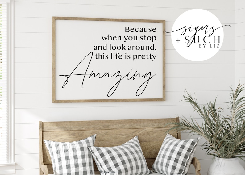 This Life is Pretty Amazing SVG | Farmhouse Decor SVG | Inspirational ...