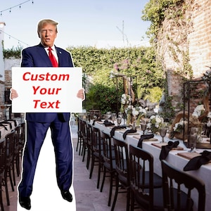 Donald Trump Life Size Cutout - Etsy