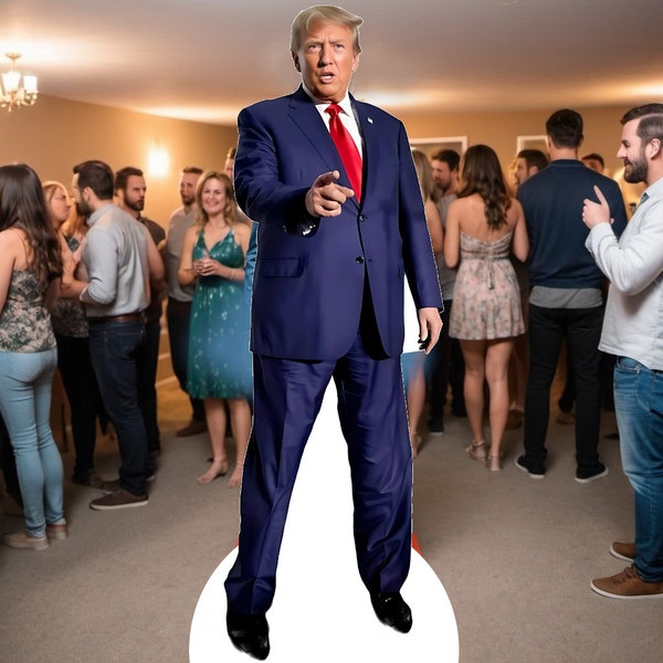 Donald Trump Life Size Cardboard Cutout - Etsy