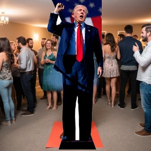 Life Size Cutout Donald Trump - Etsy