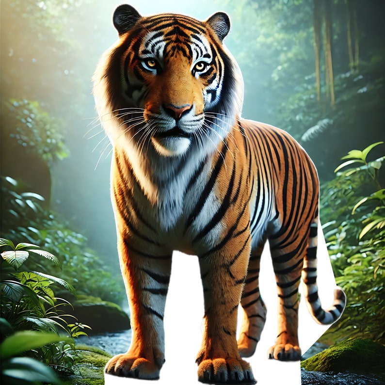 Tiger - Multi-size Cardboard Cutout | Standup Animals With Support ...