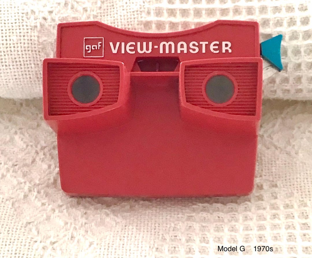 Vintage View-master Model G From 70s, Made in USA Plus 4 Reels - Etsy