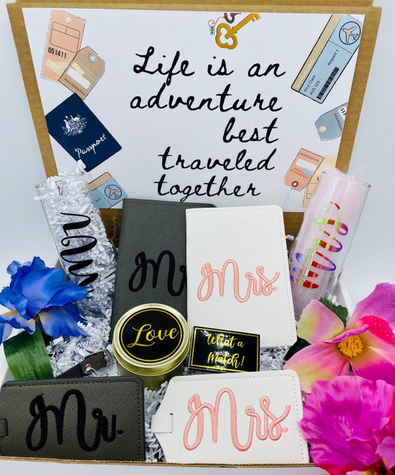 Personalized Gift for a Couple Engagement Gift Box Wedding | Etsy