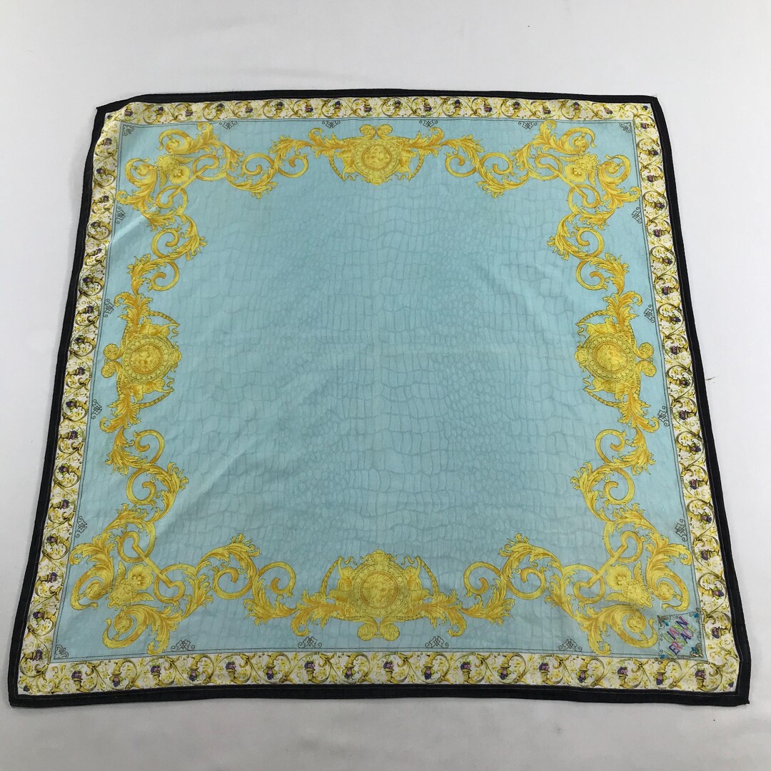 Vintage Versace Handkerchief, Versace Accessories, Versace Scarf, Silk ...
