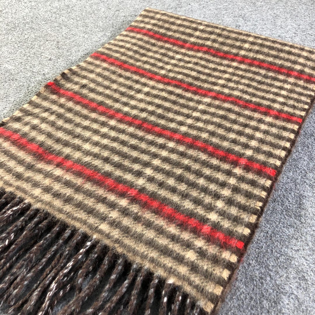 Vintage Paul Stuart Scarf Paul Stuart Wool Scarf Paul Stuart Multicolor ...