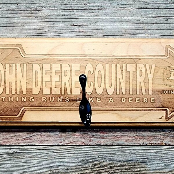 John Deere Wood Sign - Etsy