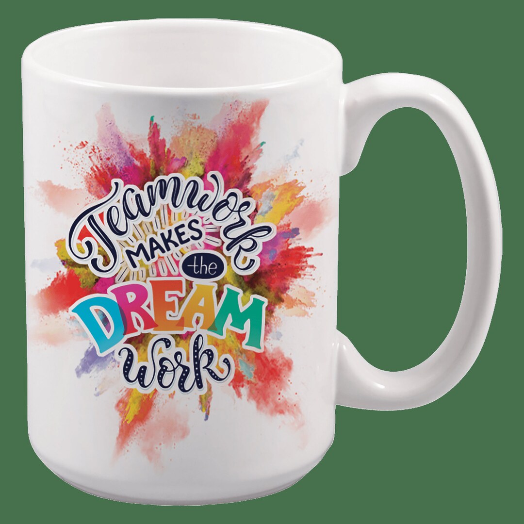 15 Oz. White Sublimatable Ceramic Mug - Etsy