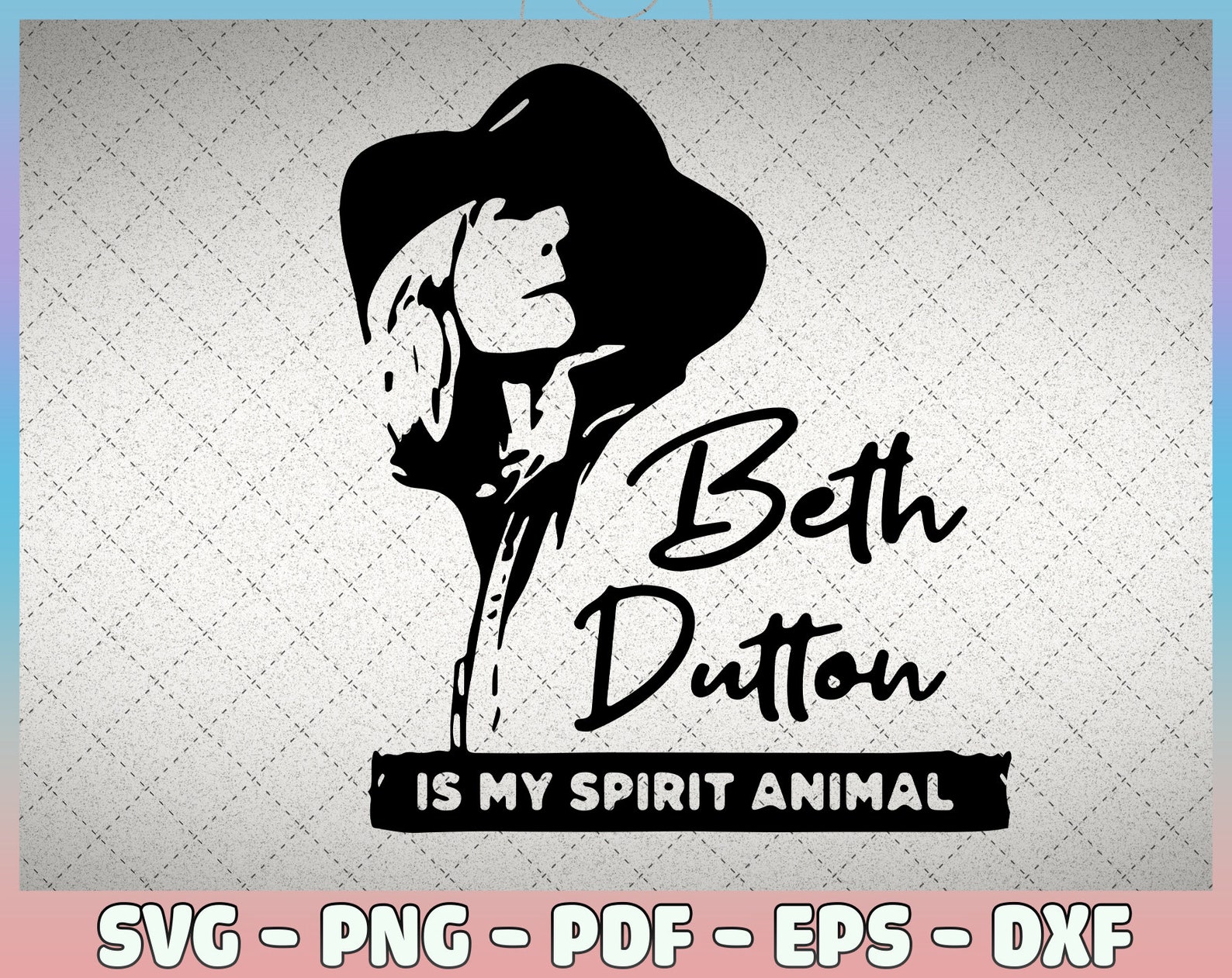 Yellowstone Svg Yellowstone Beth Dutton Beth Dutton Svg Etsy