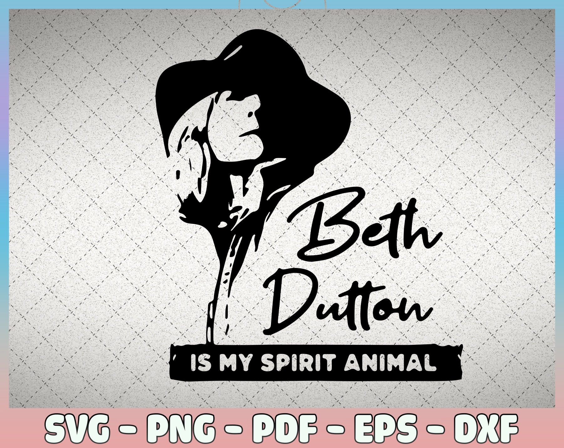 Yellowstone Svg Yellowstone Beth Dutton Beth Dutton Svg | Etsy