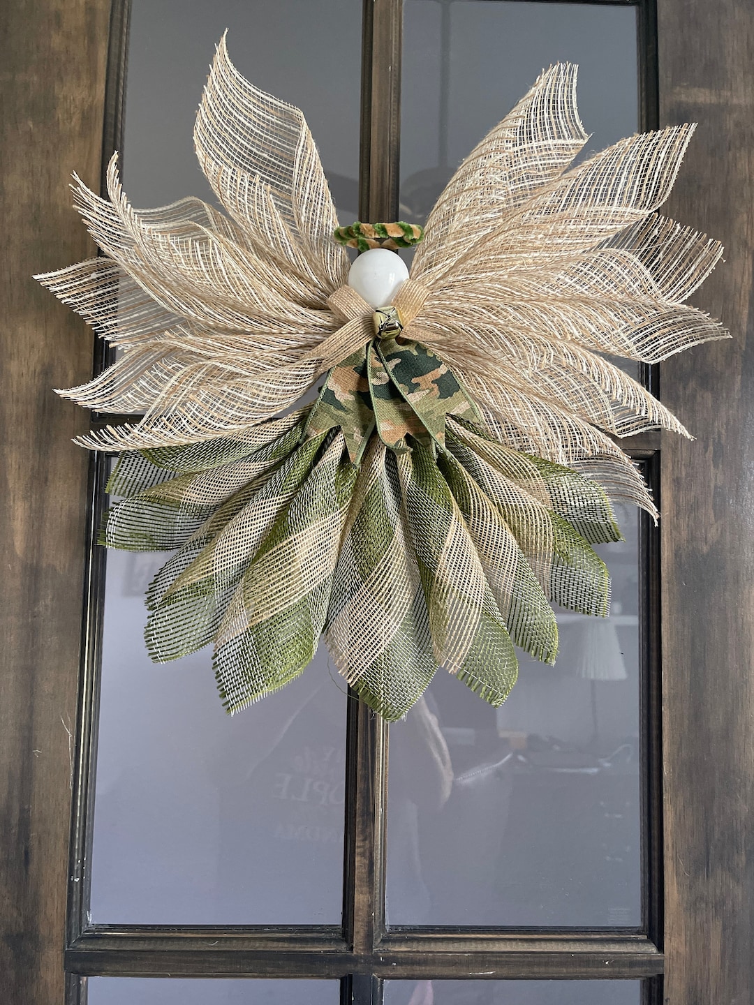 Army Angel Tree Topper Military Angel Tree Topper Patriotic Angel - Etsy