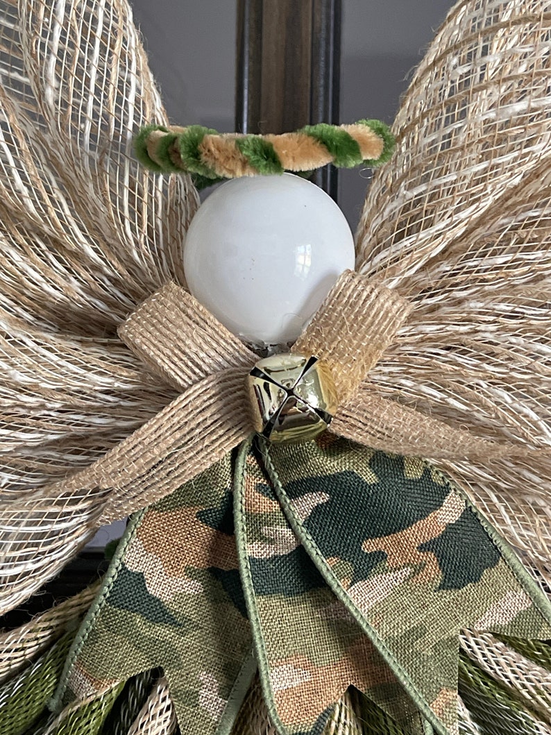 Army Angel Tree Topper Military Angel Tree Topper Patriotic Angel - Etsy