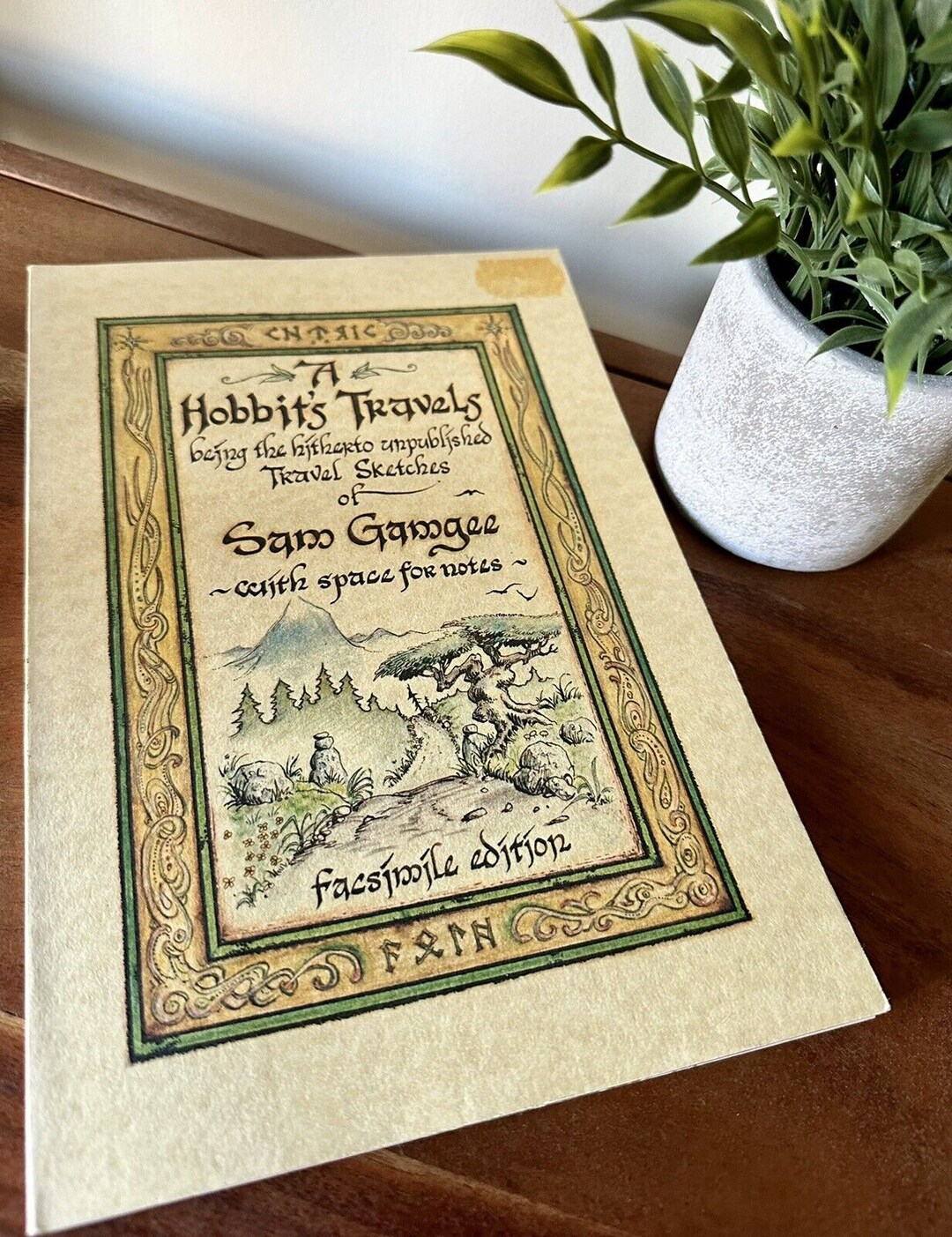 1st Printing RARE A Hobbit's Travels Facsimile Edition - Etsy