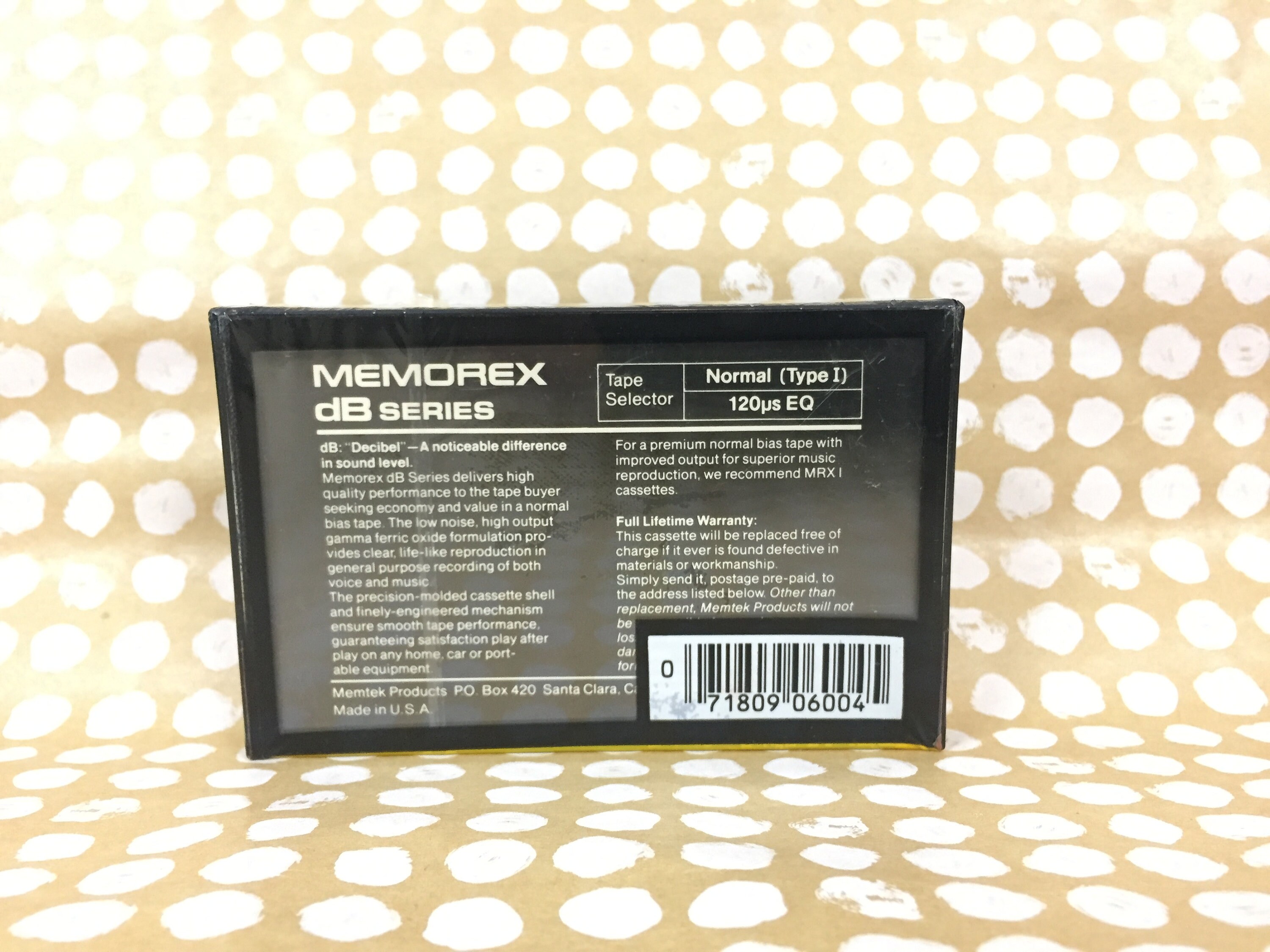 Memorex Blank Cassette Tape New in Packaging Memorex Db - Etsy