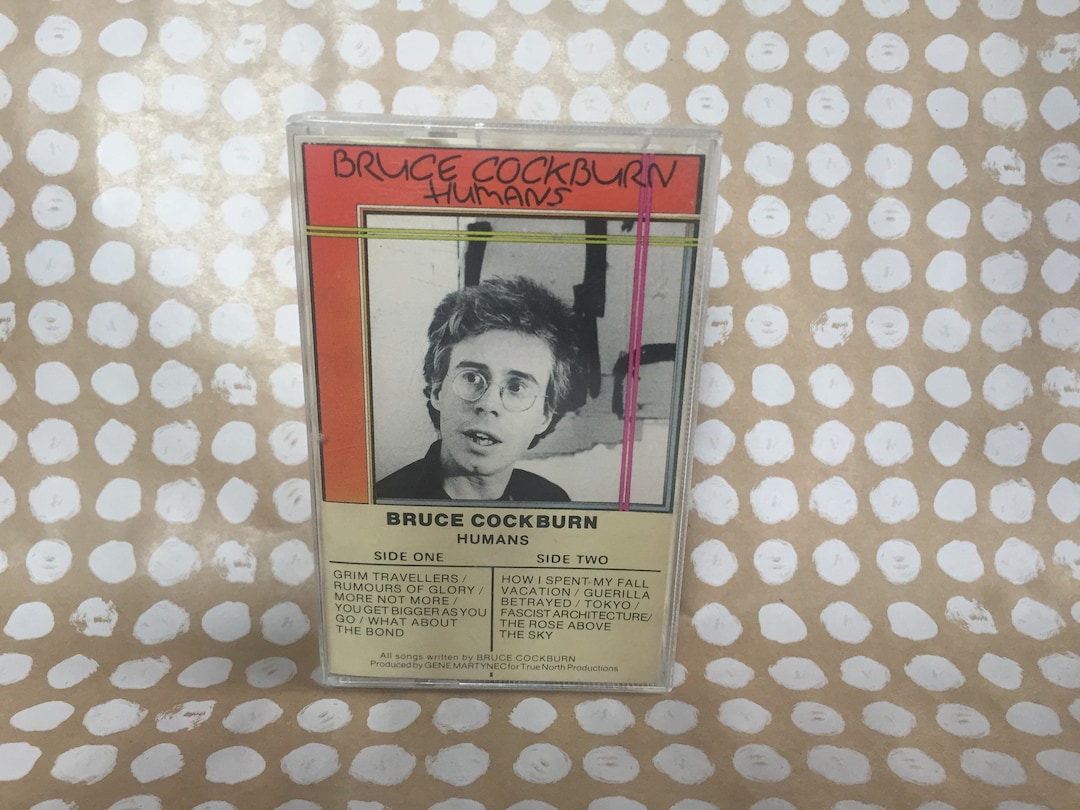 Bruce Cockburn - Humans - RARE Vintage Cassette Tape Mint Condition - Etsy