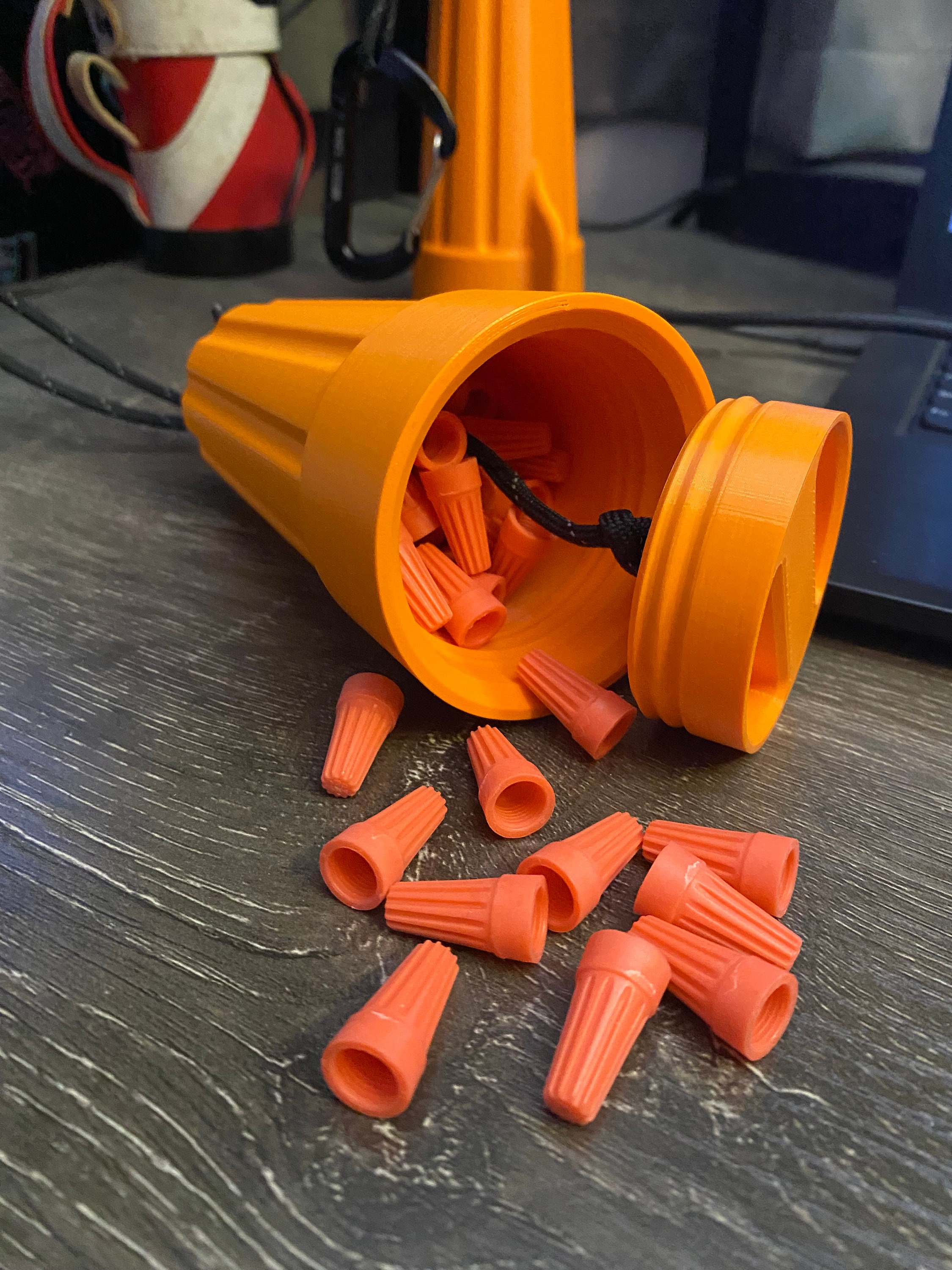 3D Printed Wago / Wire Nut Storage Container Winged or Nonwinged - Etsy