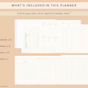 Undated Bujo Digital Planner, Goodnotes Templates Journal, Monthly ...