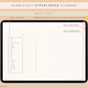 Undated Bujo Digital Planner, Goodnotes Templates Journal, Monthly ...