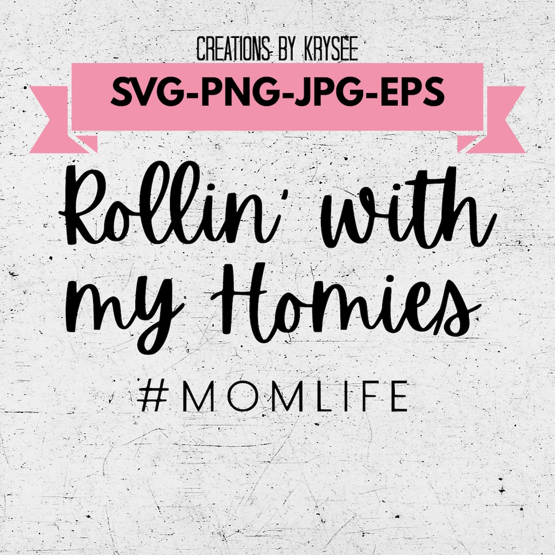 Rollin With My Homies Digital Download Svg,jpg,png, Eps Instant File - Etsy