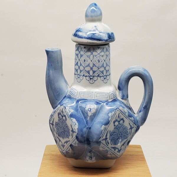 Blue Willow Teapot - Etsy