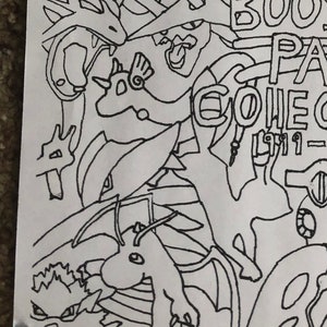 Printable Pokemon TCG Coloring Page - Etsy