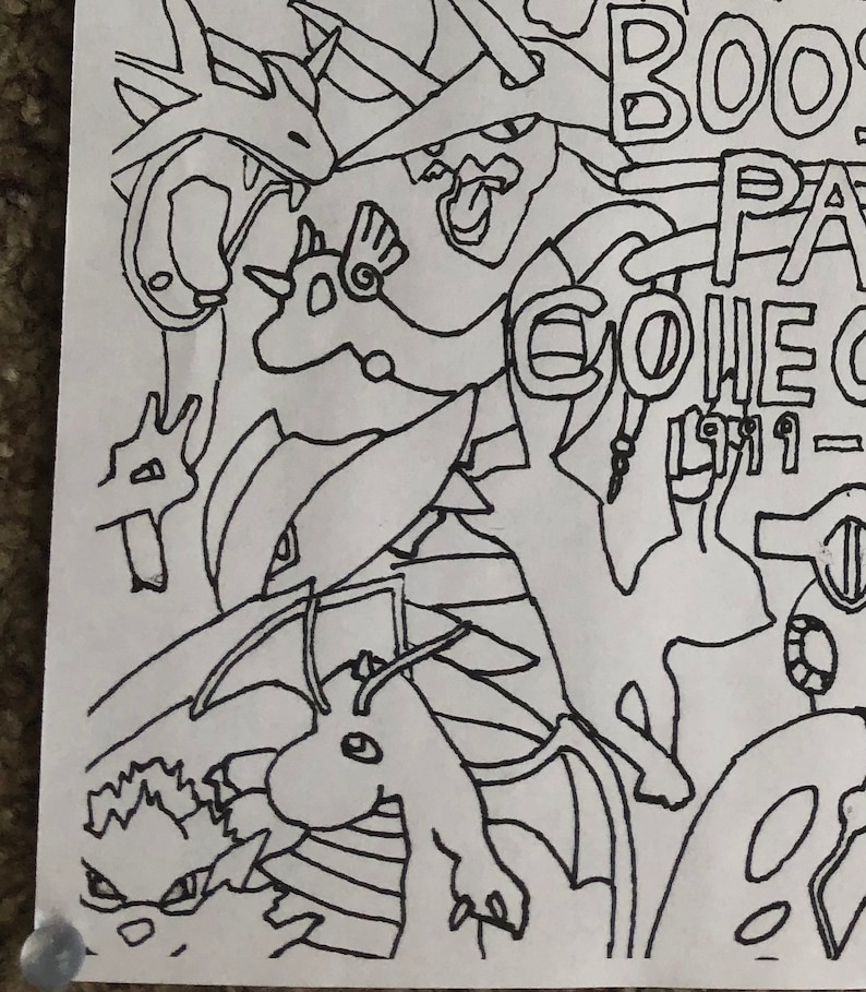 Printable Pokemon TCG Coloring Page - Etsy