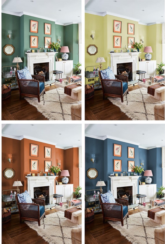 Change Your Wall Color. See What It Looks Like Before You - Etsy