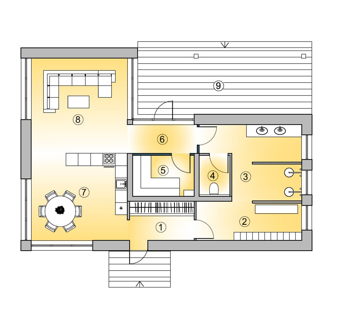 Sauna House Architectural PDF Plans (METRIC SYSTEM) - Etsy