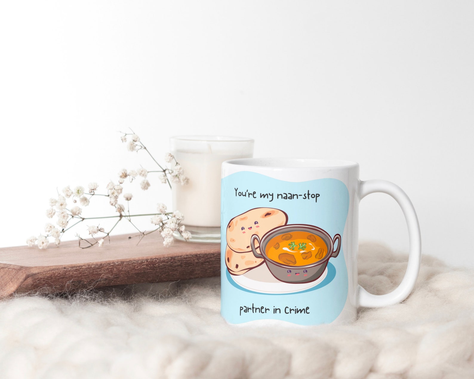 Funny Indian Food Mug Desi Coffee Cups 11oz Anniversary Desi Pun Mugs ...