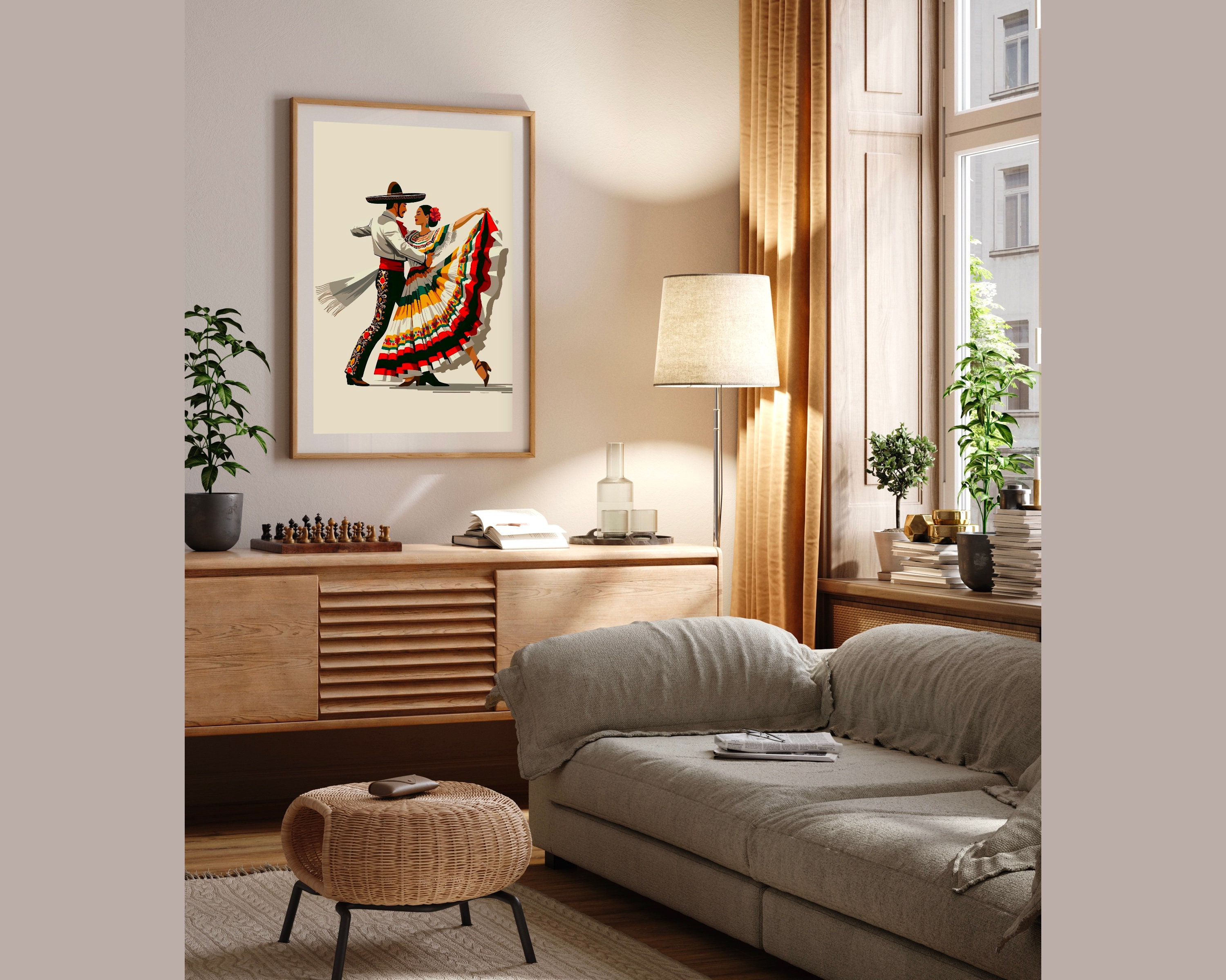 Mexican Art, Hispanic Art, Latino Art, Mexican Women Wall Art, Latino ...
