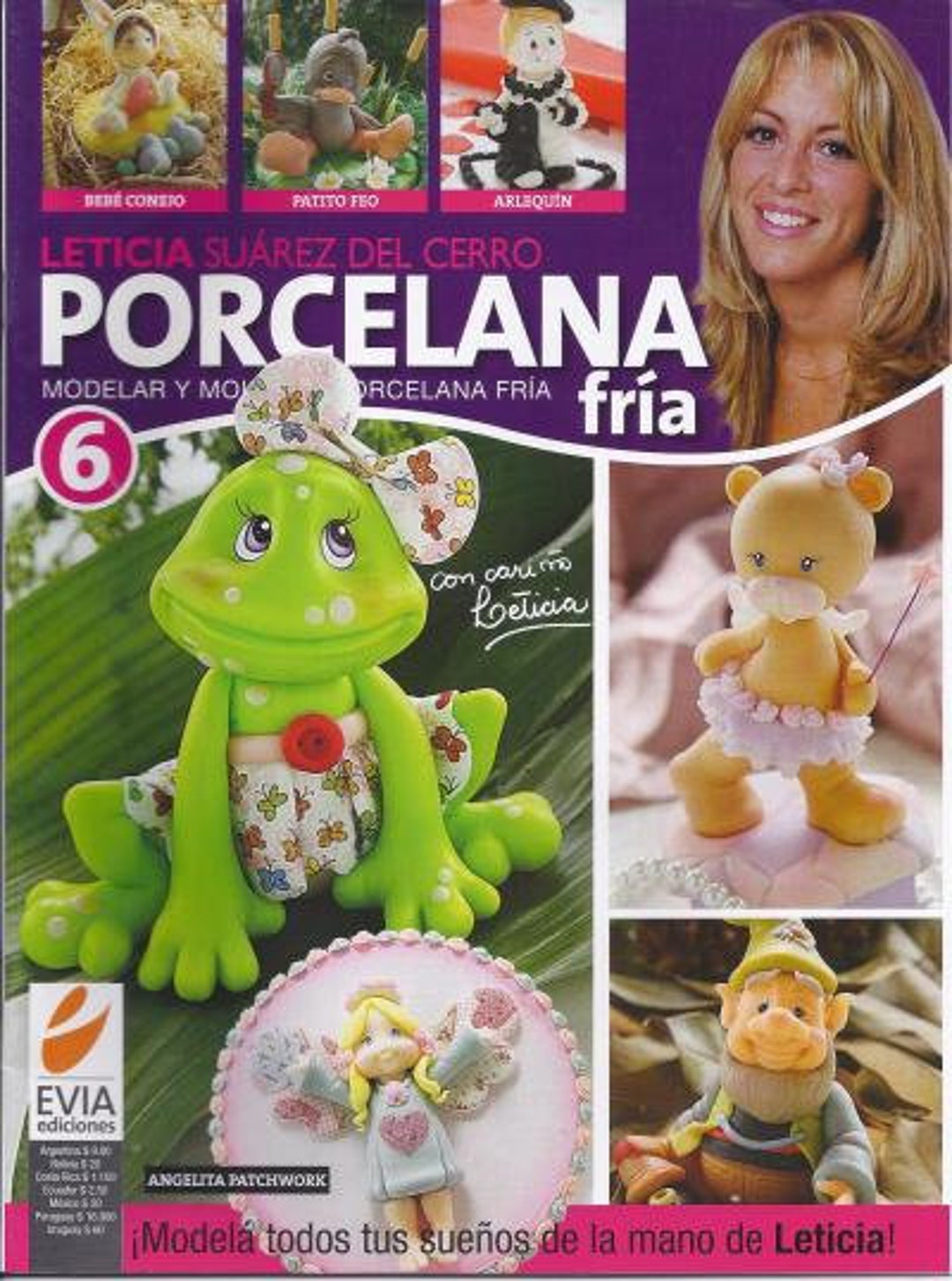 Cold Porcelain Magazines, Step by Step Pictures/spanish - Etsy