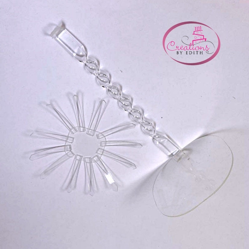 Acrylic Cake Topper Base 3 - Etsy