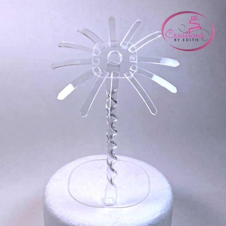 Acrylic Cake Topper Base 3 - Etsy