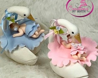 Baby Stork Stork Cake Topper Baby Shower Stork Cake Topper - Etsy