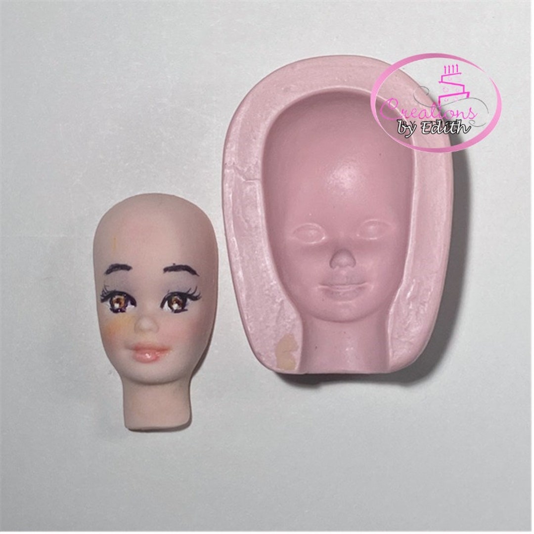 SALE!! Face Resin Mold #29, Girl Face Mold , Fairy Face Mold - Etsy
